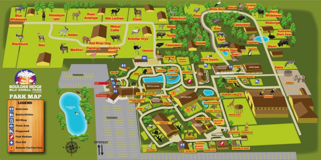 Plan a Visit - Grand Rapids Zoo - Boulder Ridge Wild Animal Park